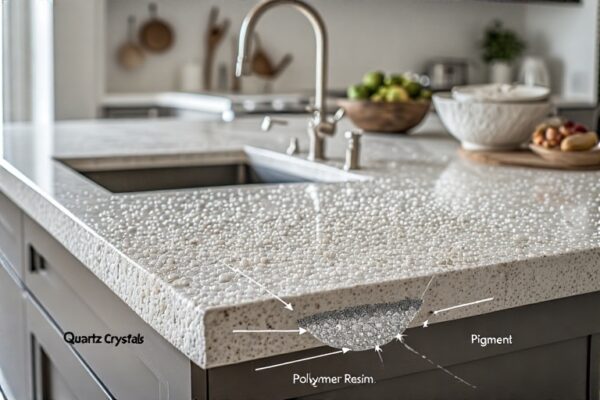 What Is Quartz Stone Made Of? | Composition & Durability